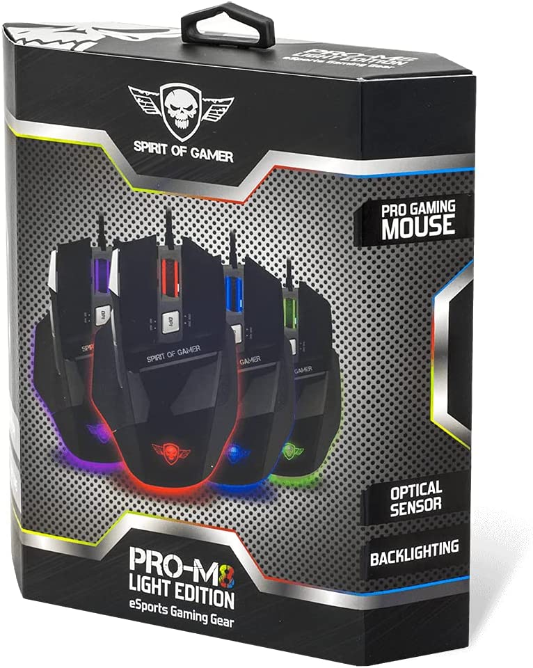 SOG Souris PRO-M8 Light Editio USB, 3500DPI – LA BOUTIK de la réunion