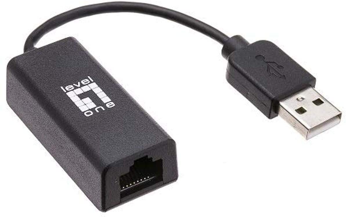 LEVELOne USB-0301 Adaptateur USB2.0 > LAN 10/100Mbps PC/Mac – LA BOUTIK ...