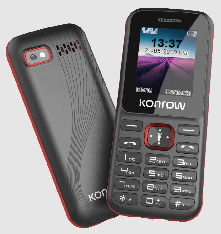 KONROW aXess BLACK * écran 1,77 FM/MP3 DualSIM 600mAh – LA BOUTIK de la ...