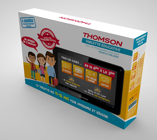 THOMSON Tablette 10 » Educative ANDROID 6.0- WIFI – 1024*600TN – LA ...