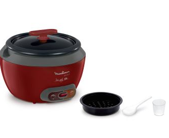 MOULINEX RICE COOKER ROUGE – LA BOUTIK de la réunion