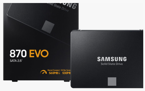 Disque Dur SSD SAMSUNG 870 EVO 4To 2.5 SATA6.0Gbps*MZ77E4T0B – LA ...